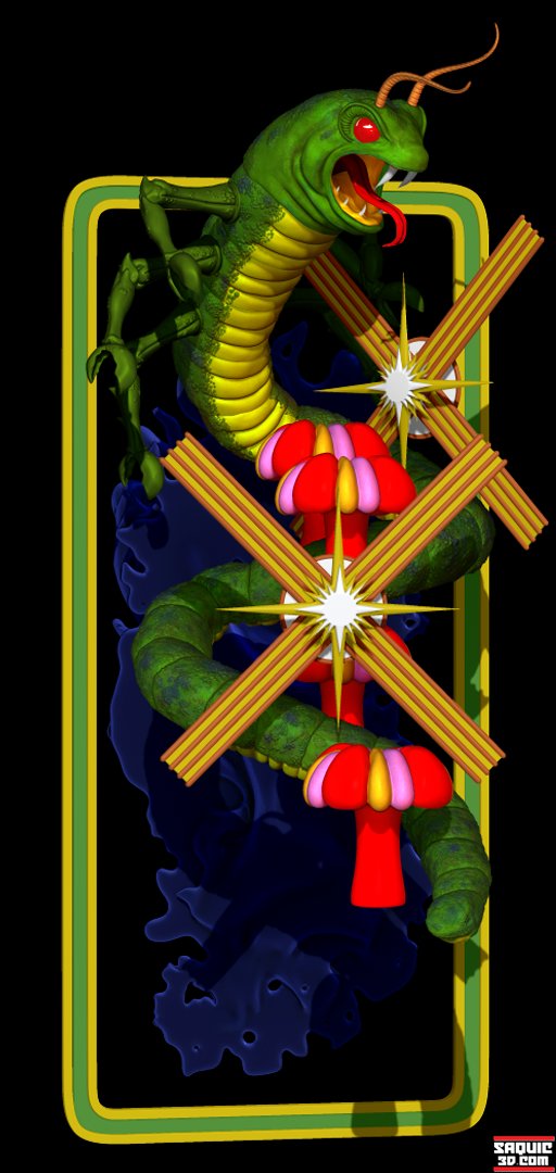 monster inc centipede