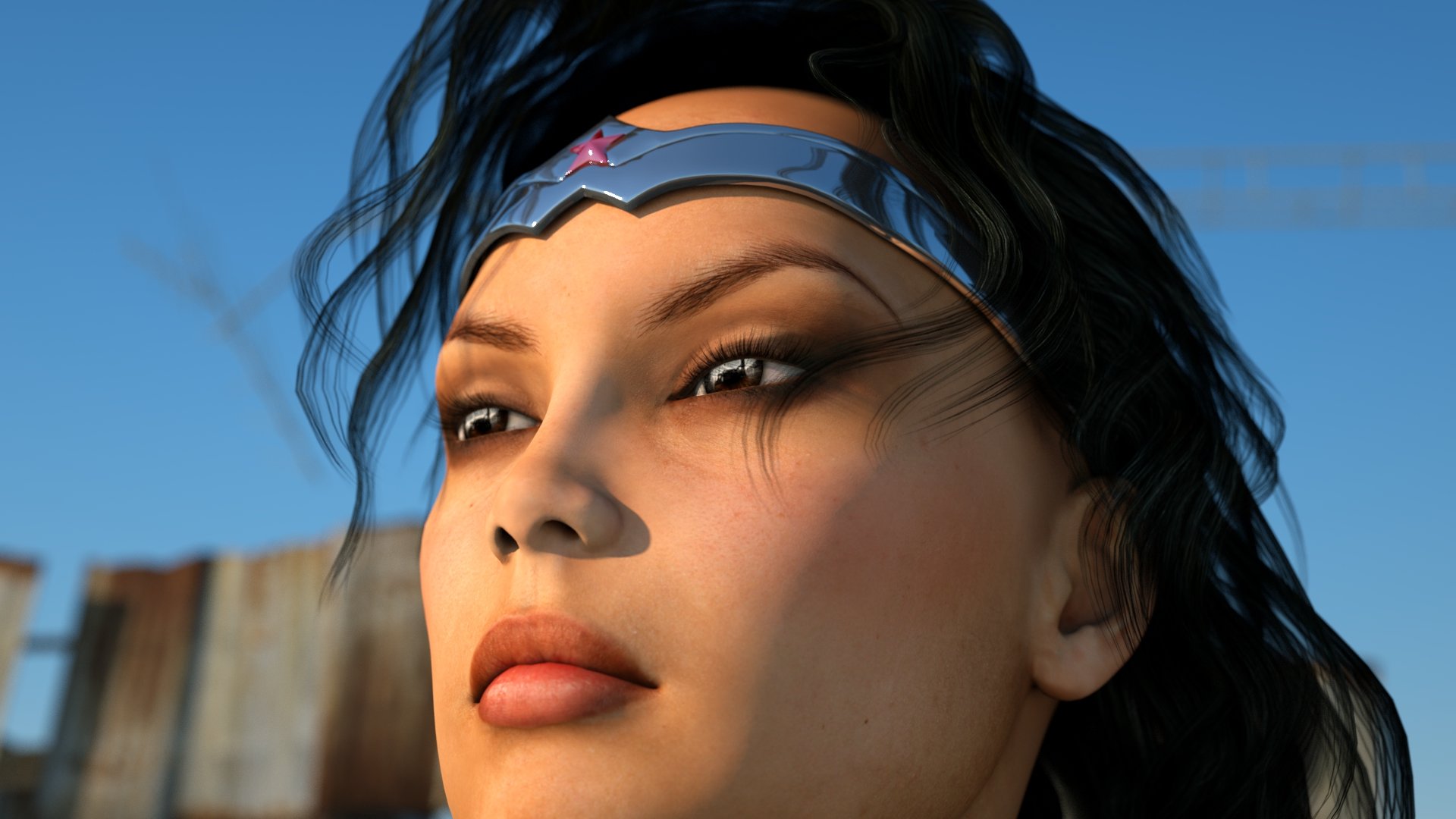 ArtStation - Wonder Woman Face