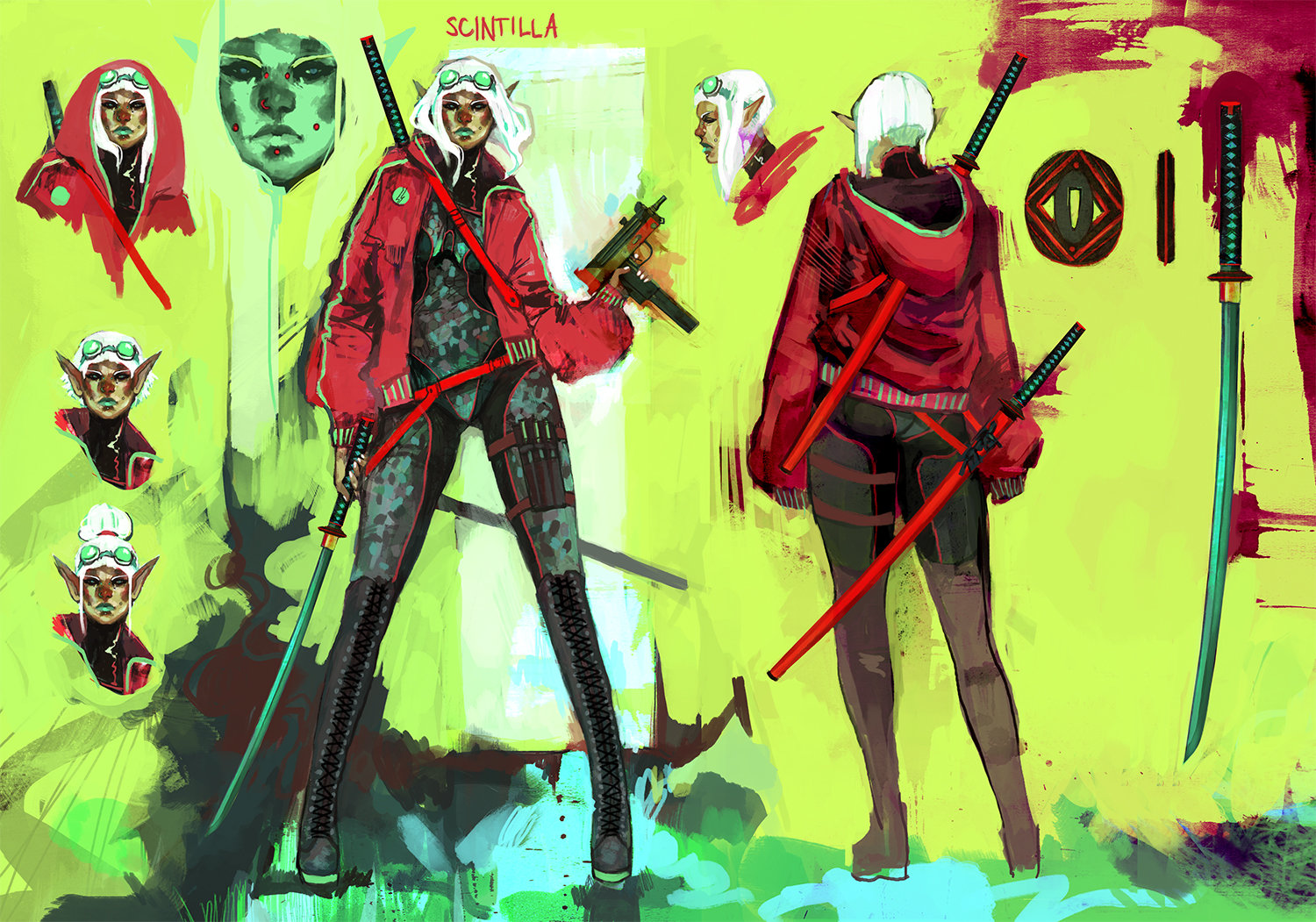 Shadowrun Art Street Samurai