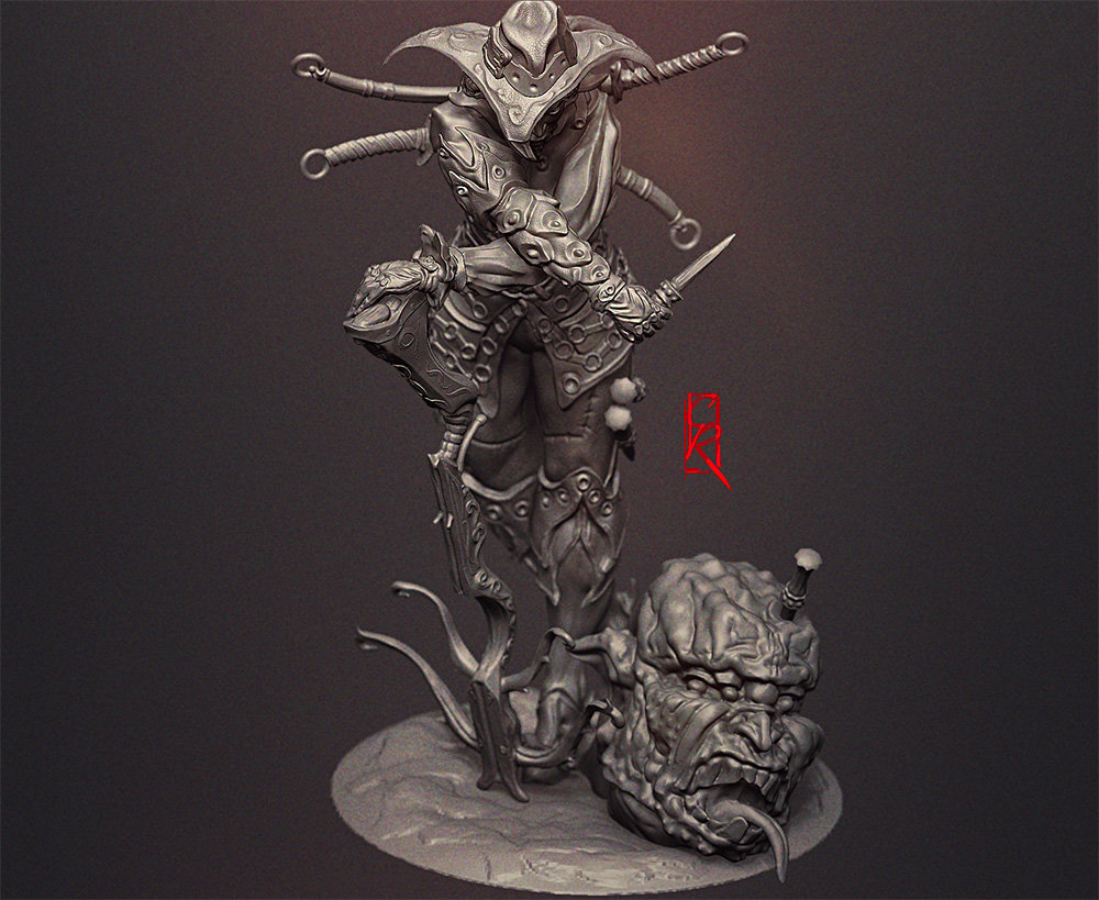 ArtStation - Monster Huntress