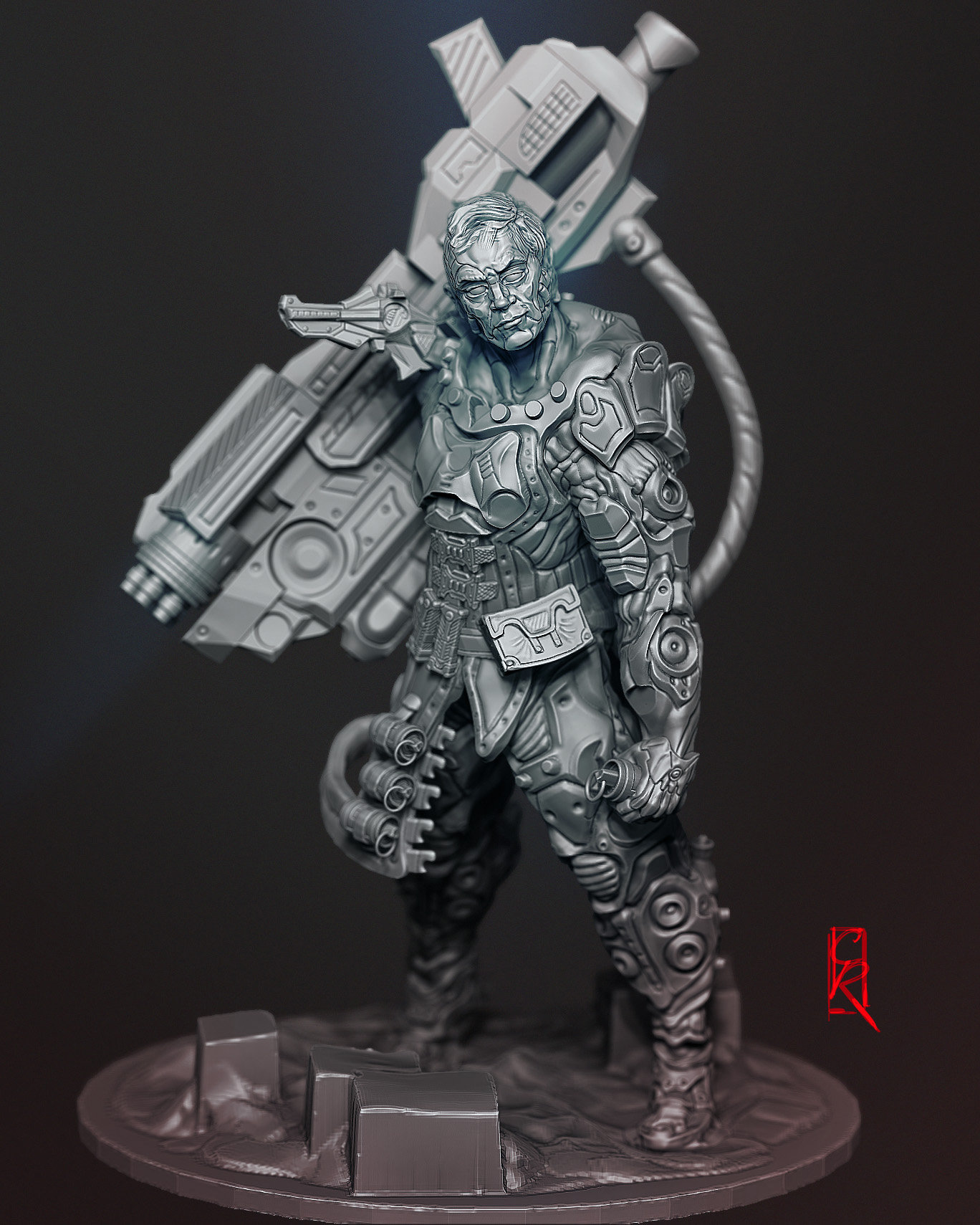 ArtStation - Heavy Gun Enforcer