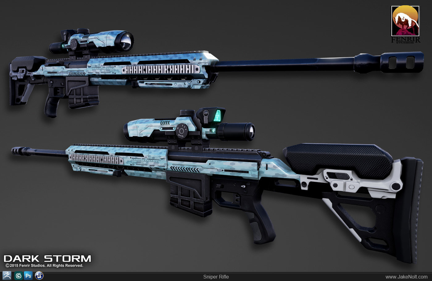 ArtStation - Sniper Rifle