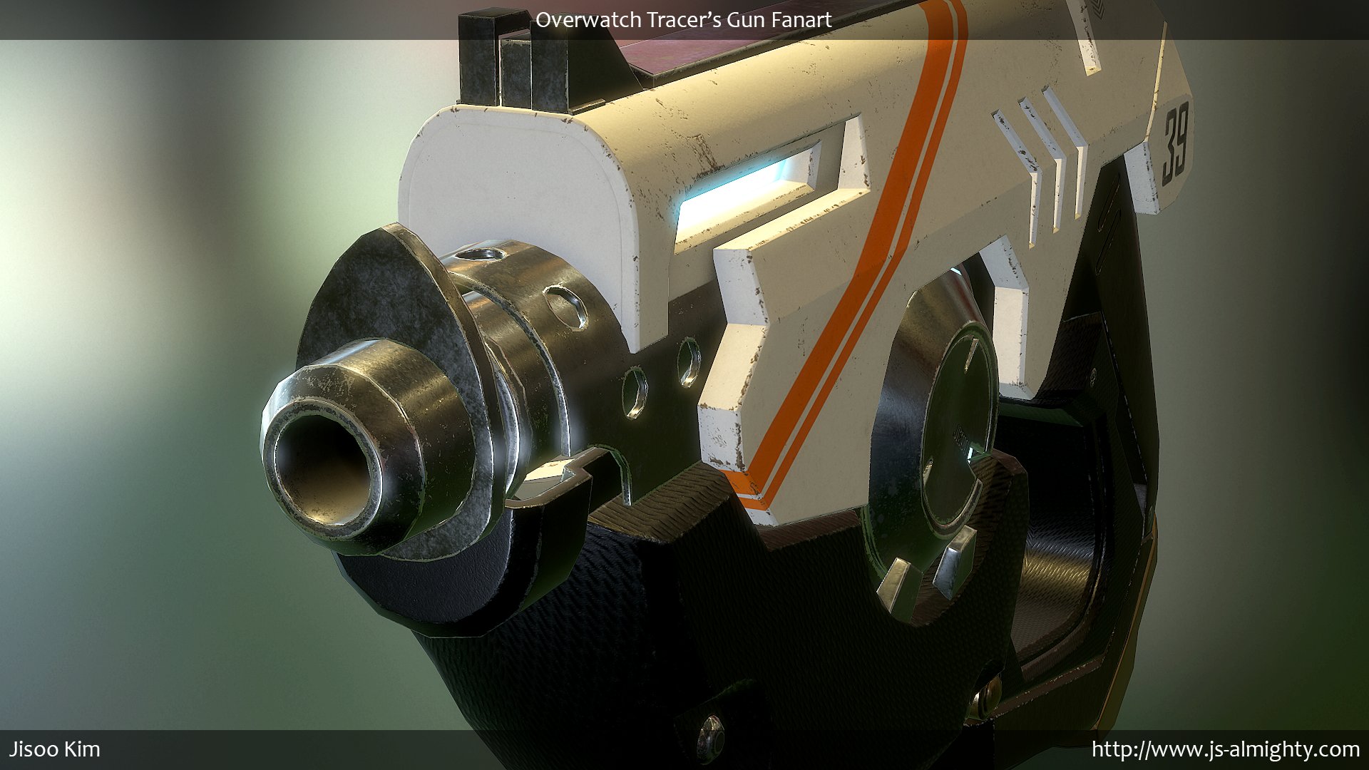Jisoo Kim - Overwatch Tracer's Gun
