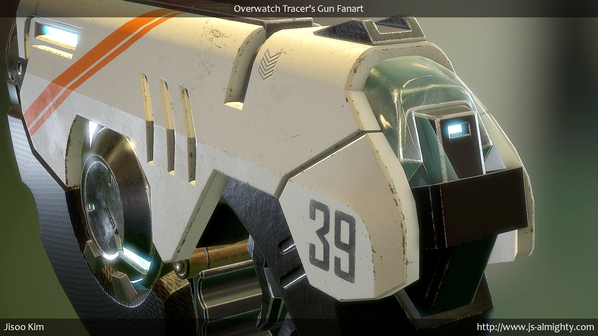 Jisoo Kim - Overwatch Tracer's Gun