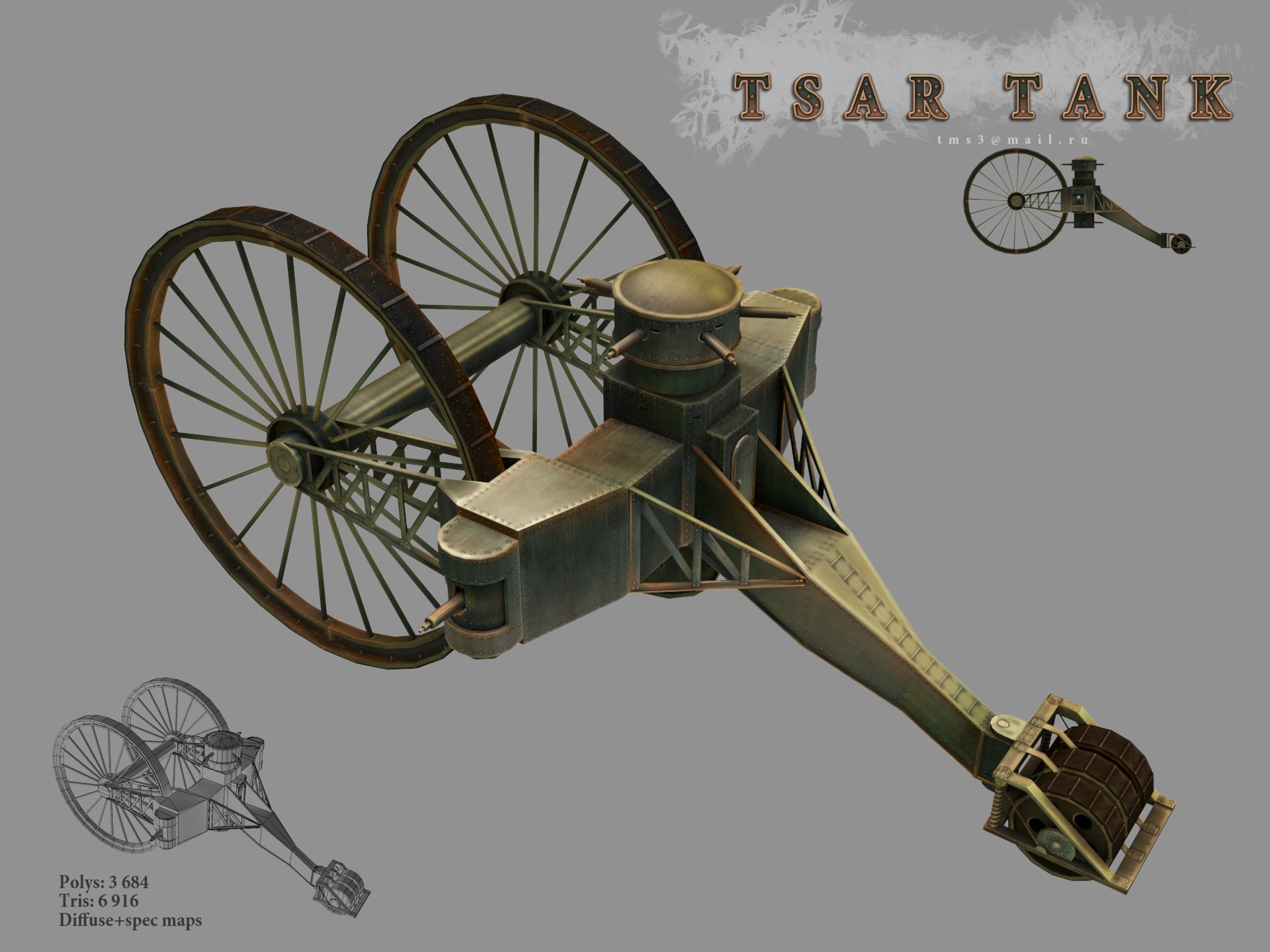 Marina ZEGHLOUL - TARASOVA - Tsar tank