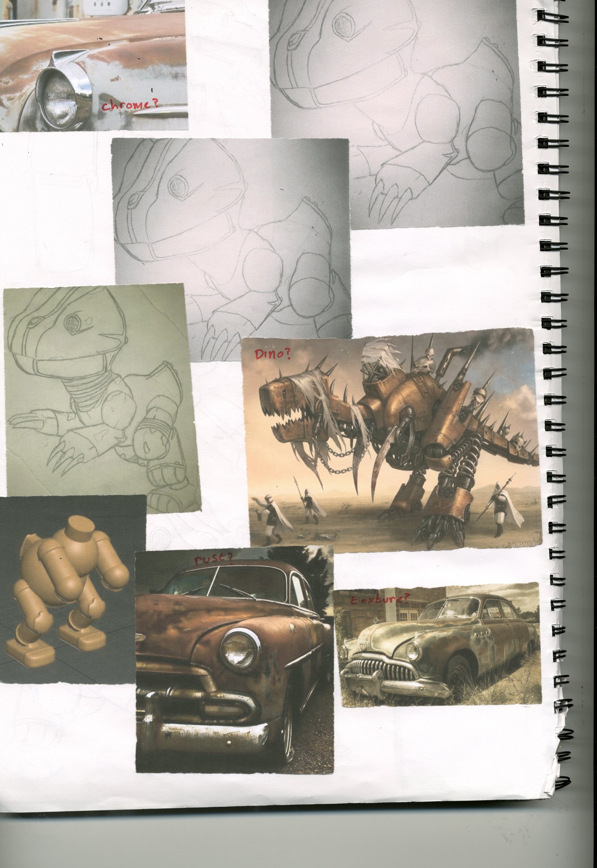 Matthew Howcroft - first year uni work