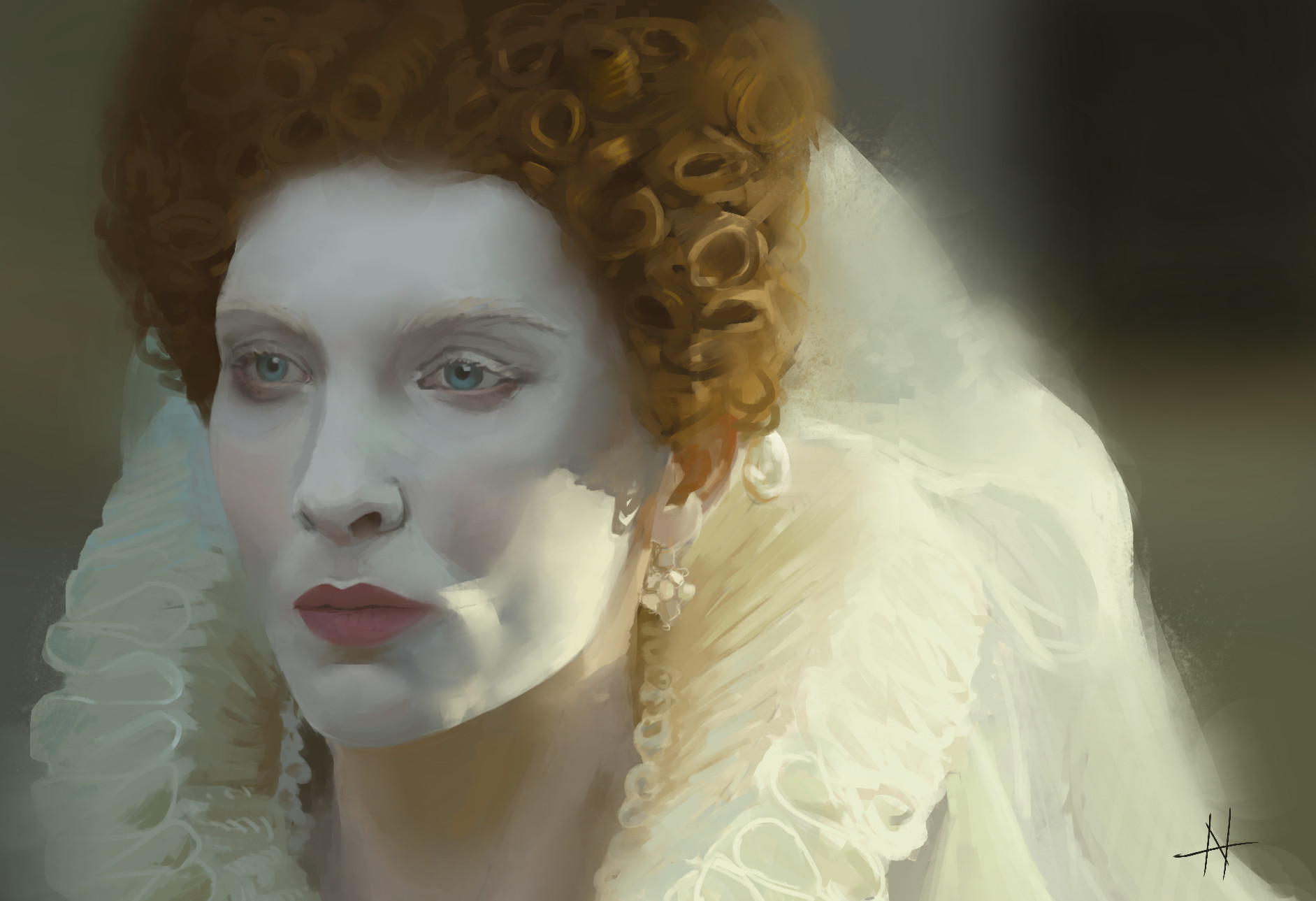 Queen Elizabeth by Ana Dragomir : r/ImaginaryHistory