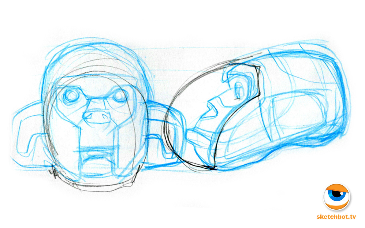 Steve Talkowski - mechMonkey - ZBrush Summit 2015 Sculpt Off