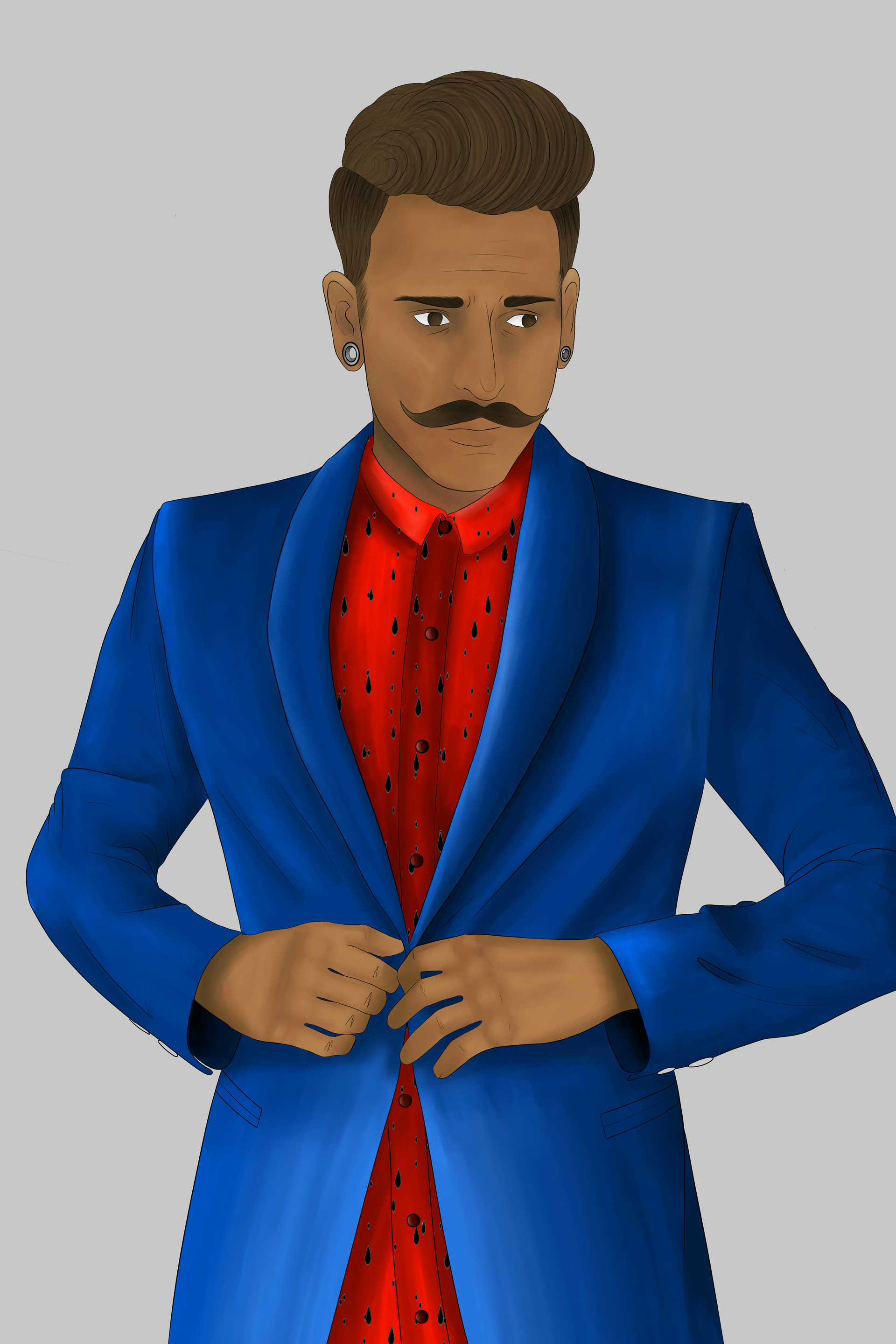 ArtStation - Rafa Rech, portrait study