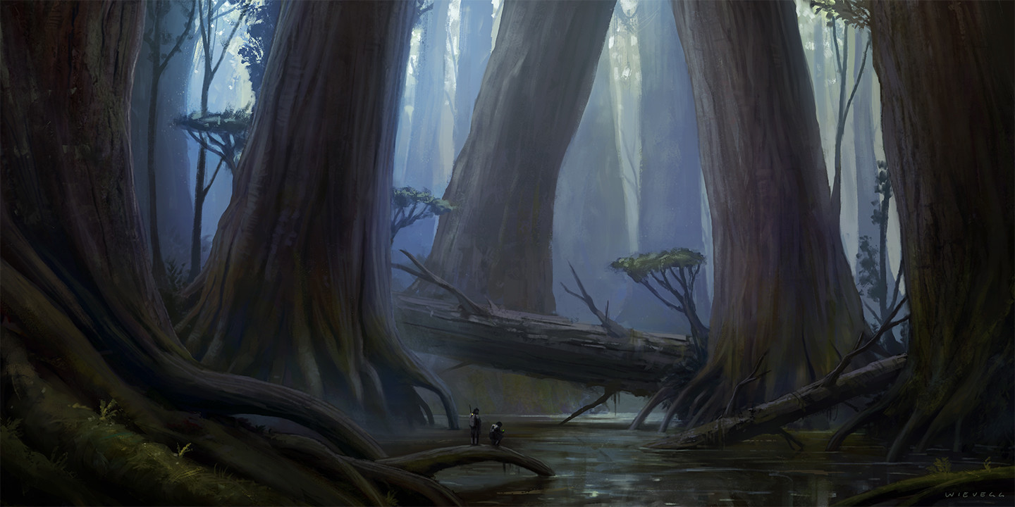 ArtStation - Giant Swamp