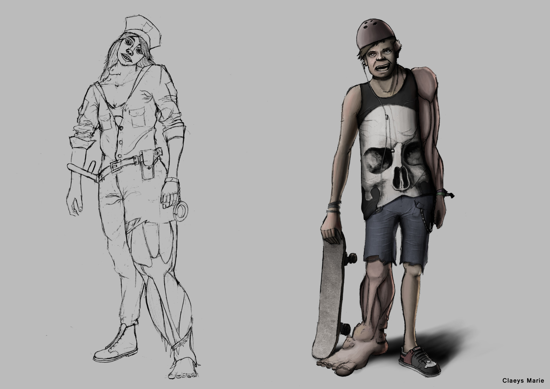 Zombie Character Ideas