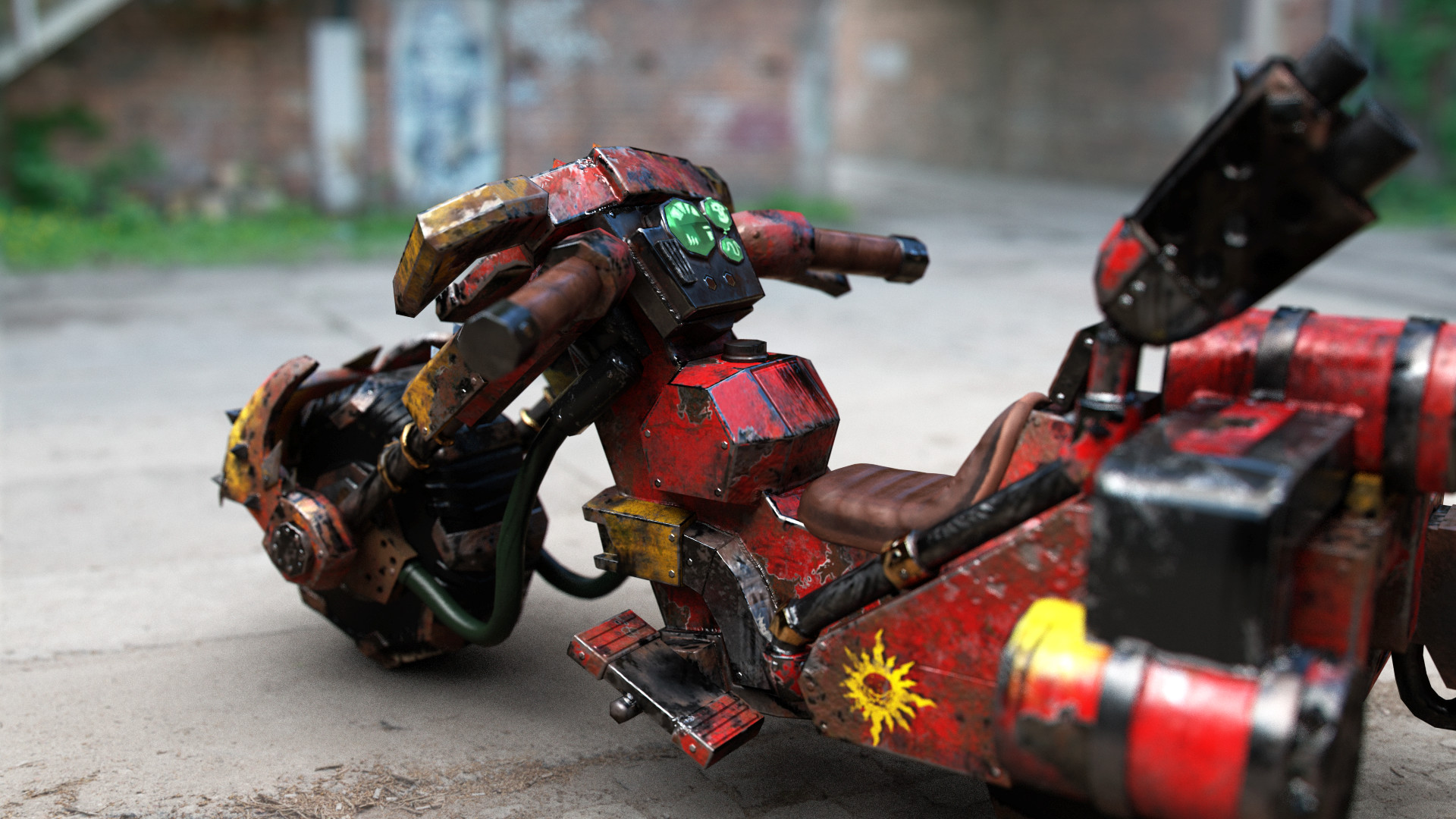 Karl Willmann - Evil Sunz Warbike WIP