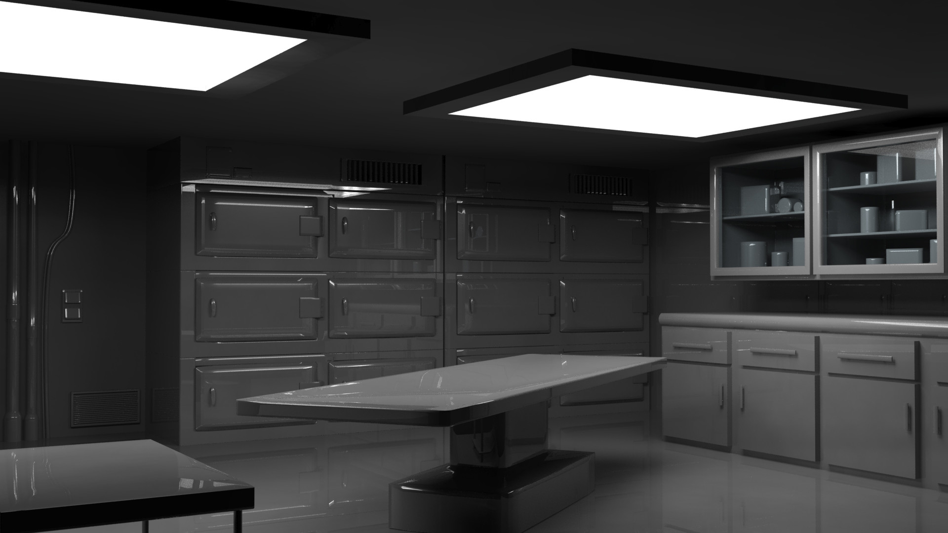 ArtStation - Untextured Morgue