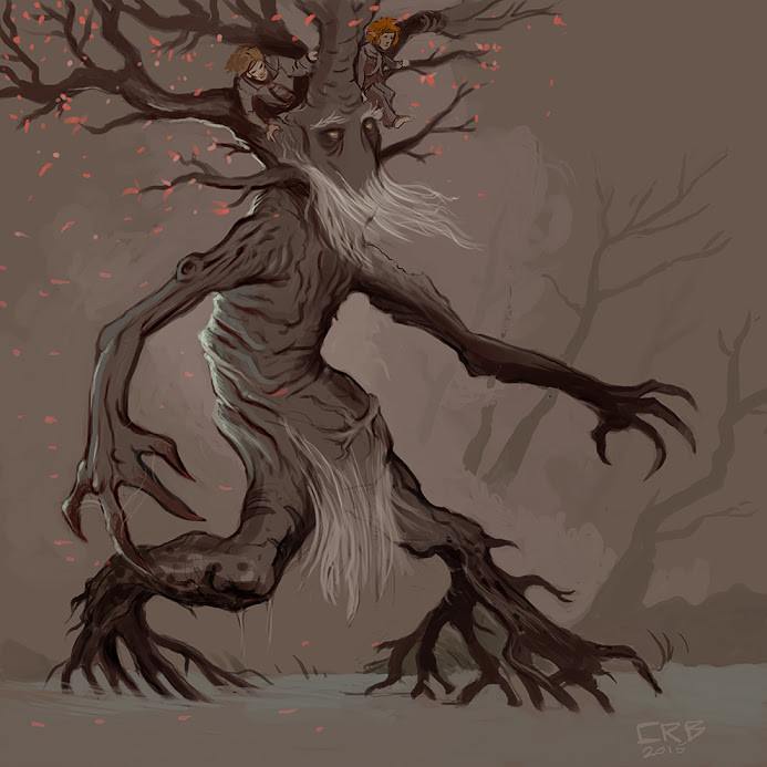 ArtStation - Treebeard, Merry & Pippin