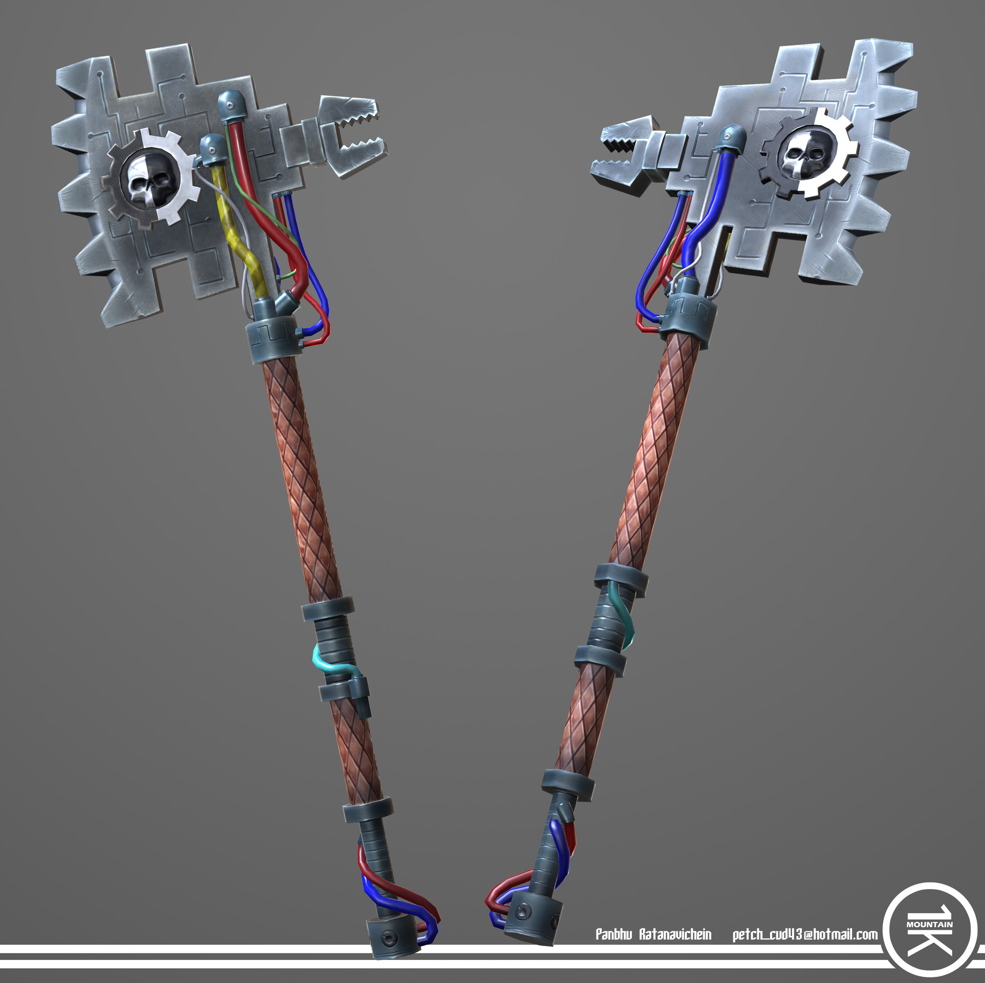 Panbhu Ratanavichein - Omnissian Pattern Power Axe ”Warhammer 40K ...