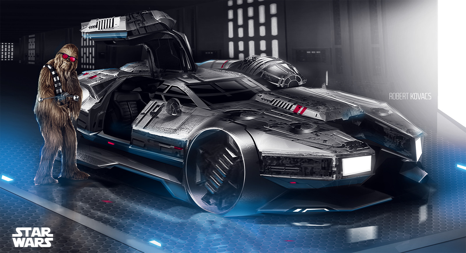 ArtStation - Millennium Falcon Car