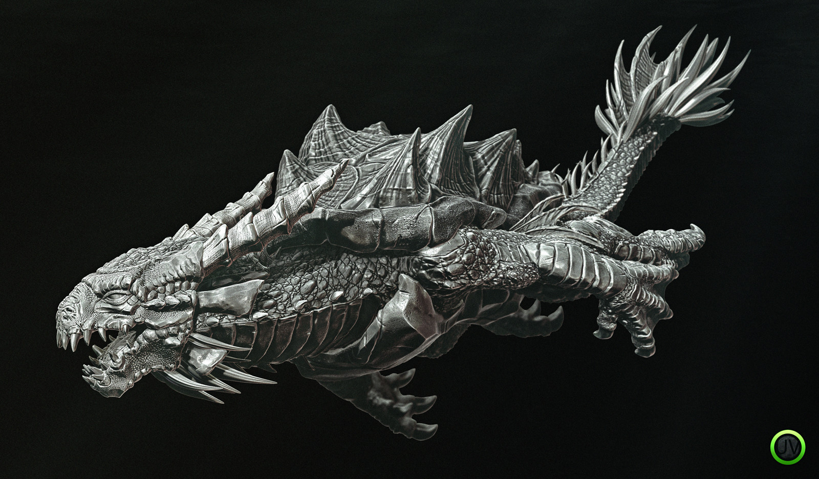 ArtStation - Turtle Dragon