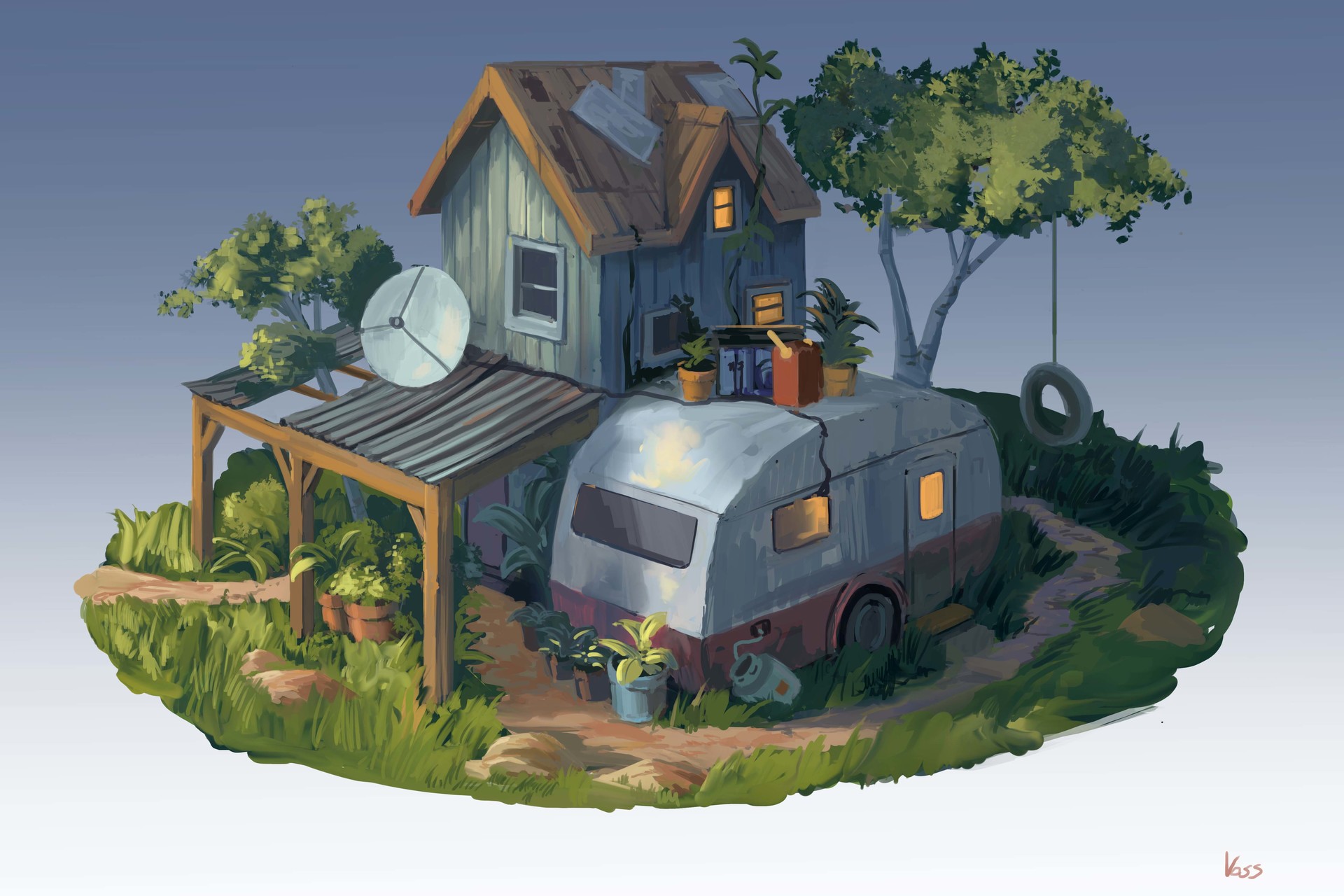 ArtStation - Shanty Caravan