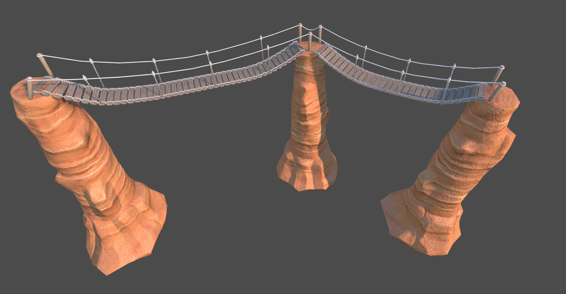 ArtStation - Rope Bridges