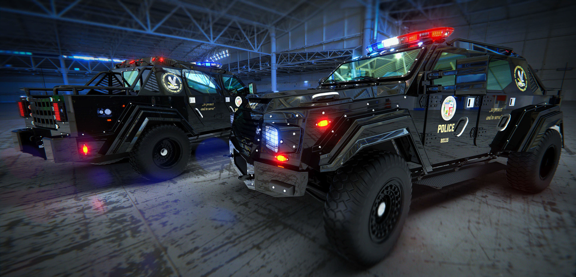 ArtStation - LAPD Terradyne Inc. Gurkha