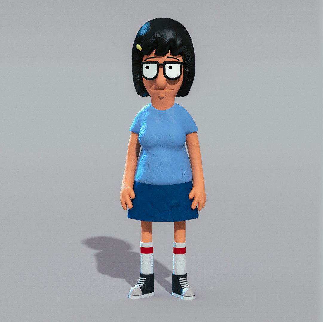 ArtStation - Tina Belcher Sculpt
