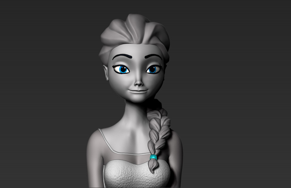 ArtStation - Elsa (WIP)