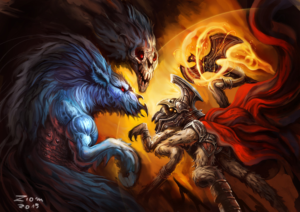 ArtStation - Spider vs Windigos