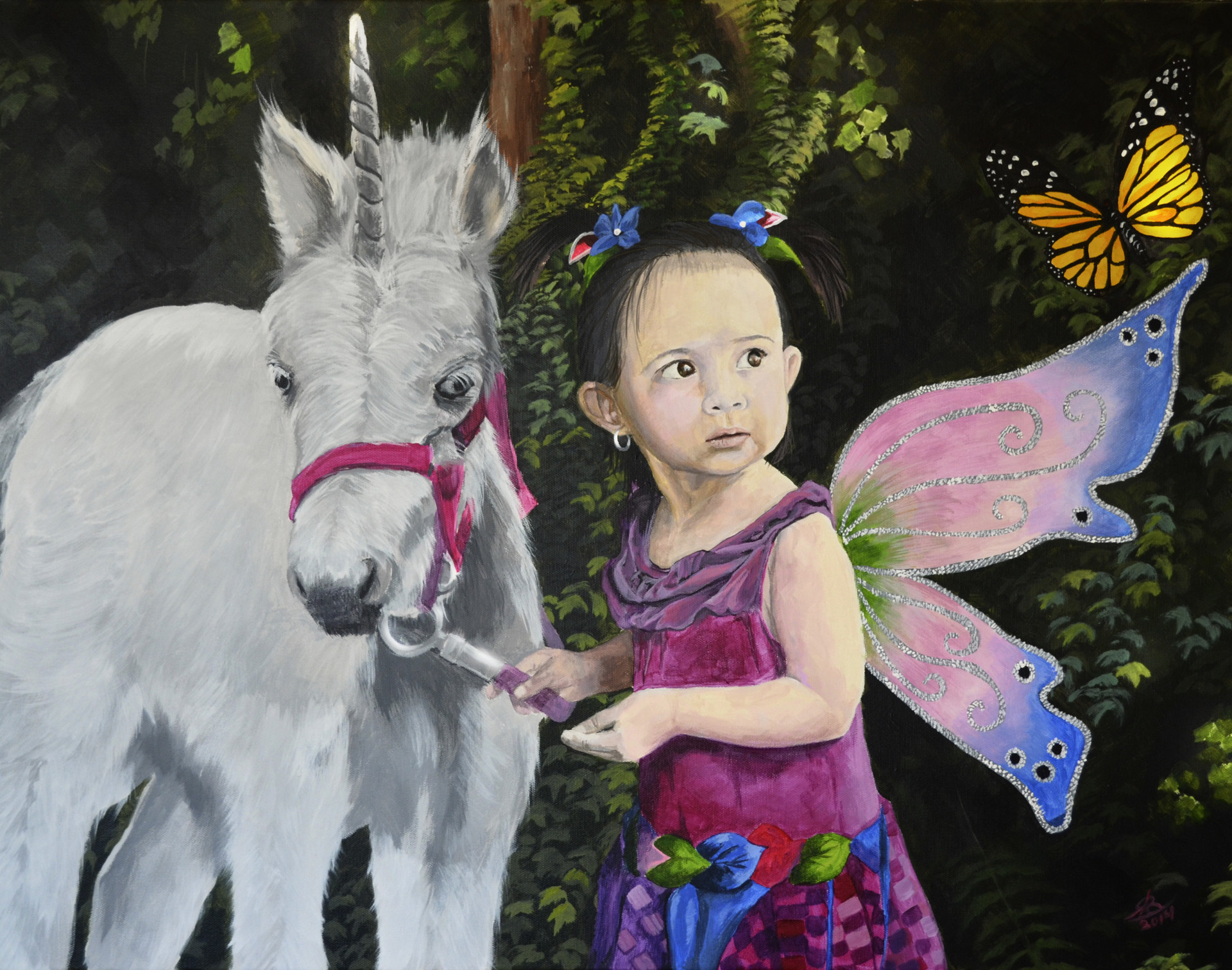 ArtStation - Dimples and the Unicorn