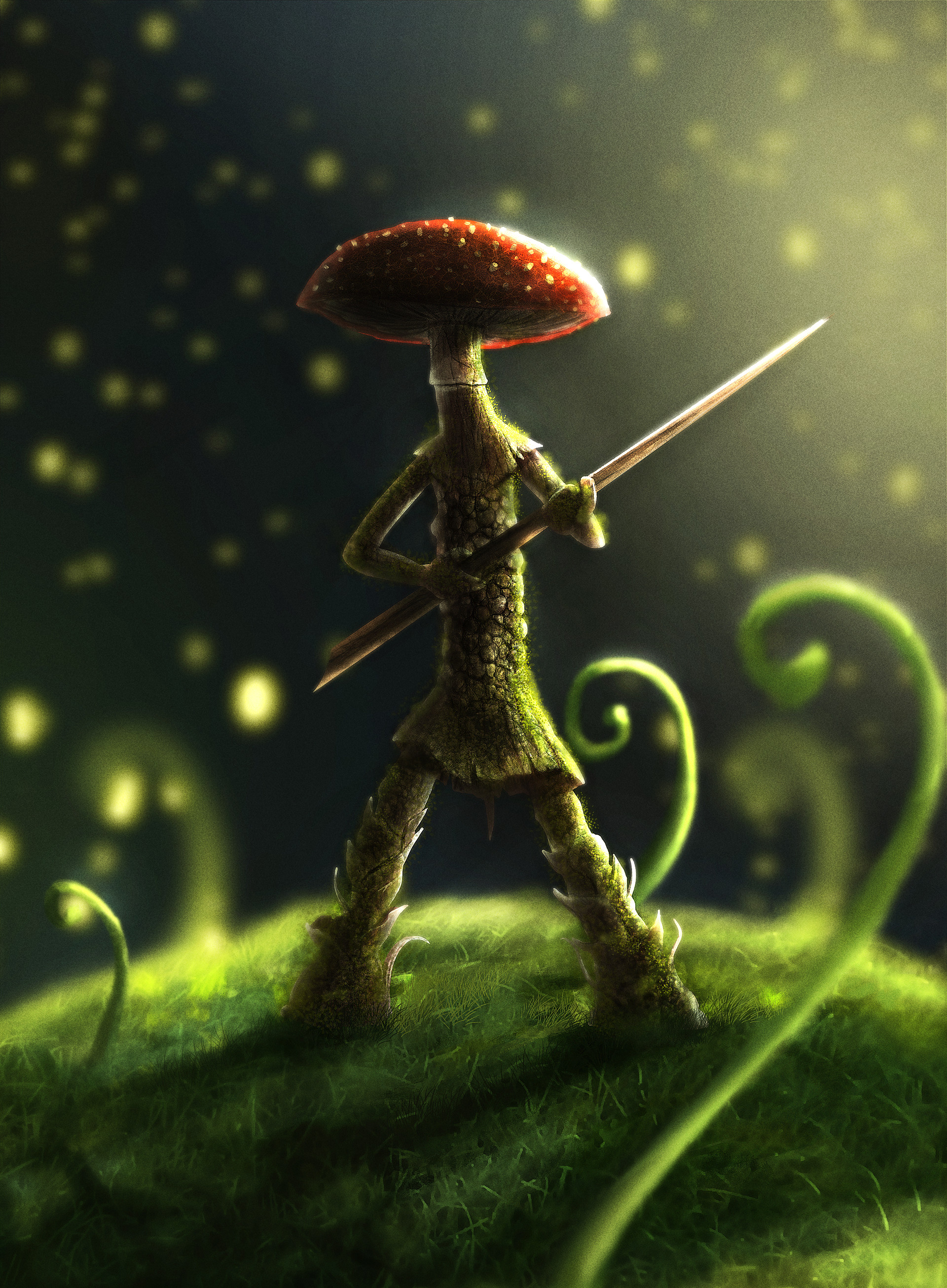 ArtStation - MUSHROOM MAN