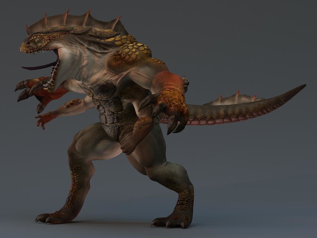ArtStation - Hell Lizard
