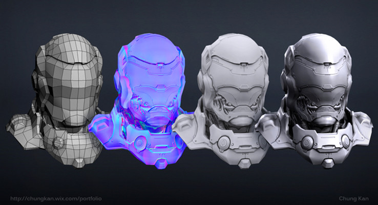 ArtStation - Real-Time Creation For Games Production by Chung Kan