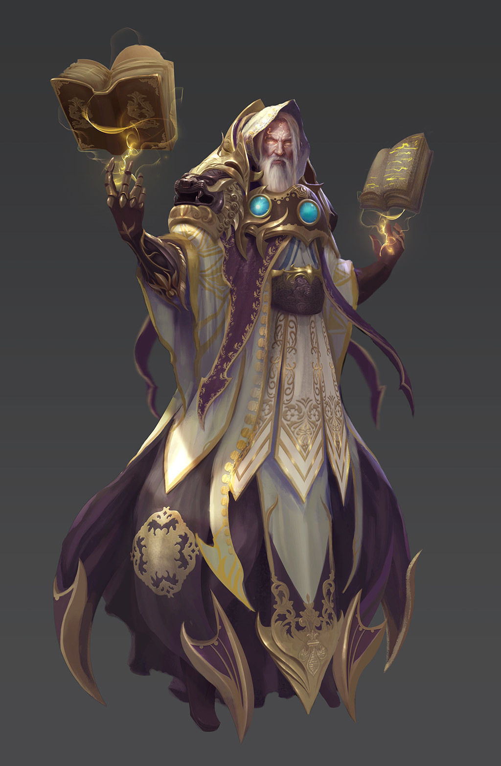 hall Hsu - God of Destiny (model sheet)