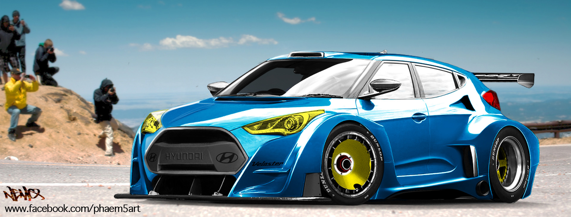 ArtStation - Veloster Turbo widebody GT