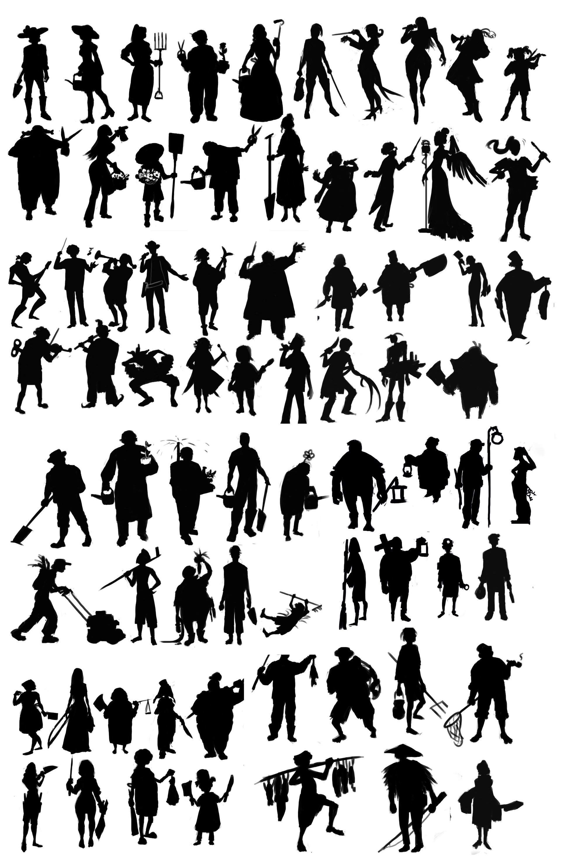 Ying Ding - Silhouettes and concepts