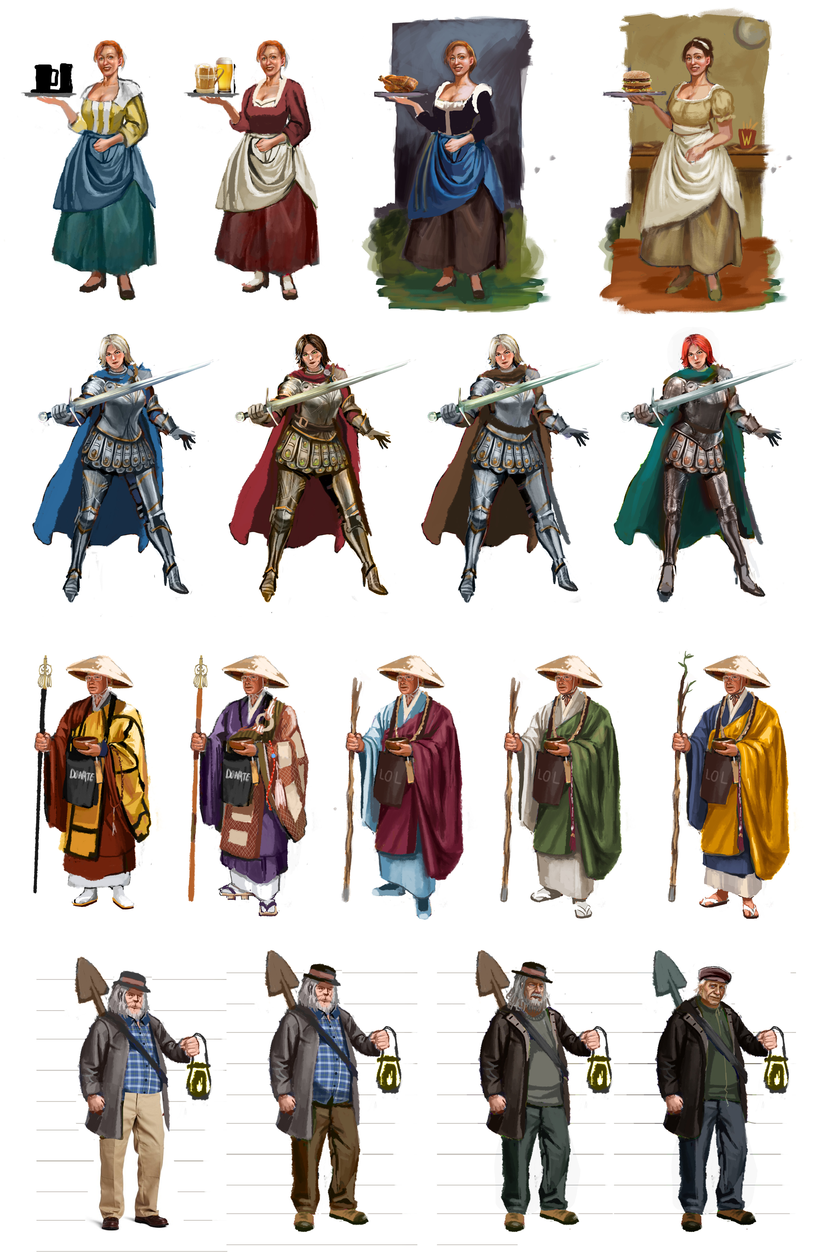 Ying Ding - Silhouettes and concepts
