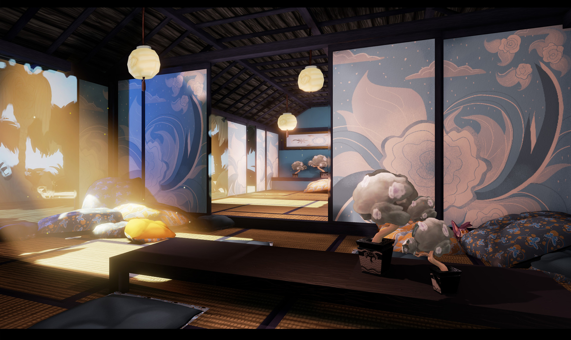 ArtStation - Rose Washitsu