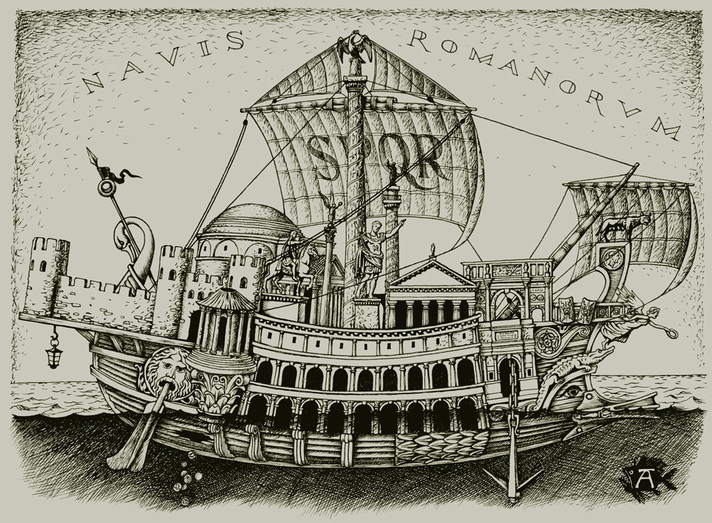 ArtStation - Navis Romanorum