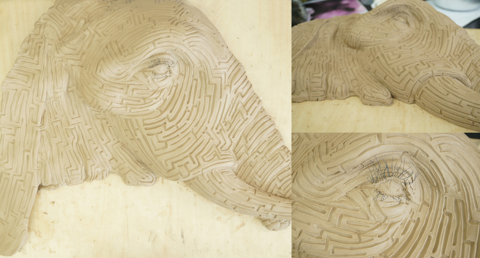 YJ J - Elephant 3D Clay