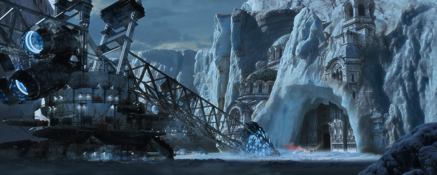 ArtStation - Frozen Temple