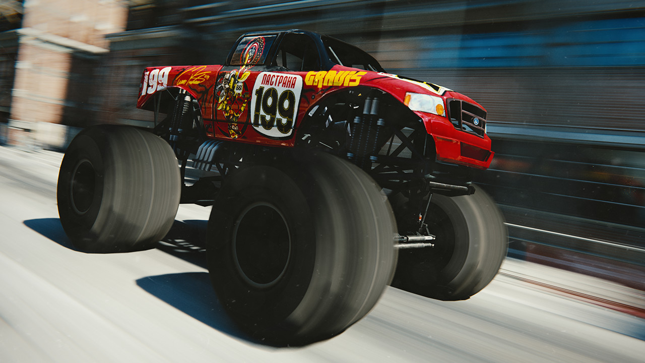 ArtStation - Monster Truck Racer