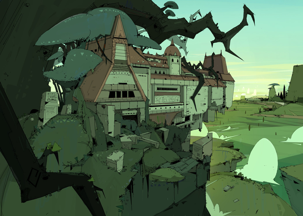 ArtStation - Forgotten castle