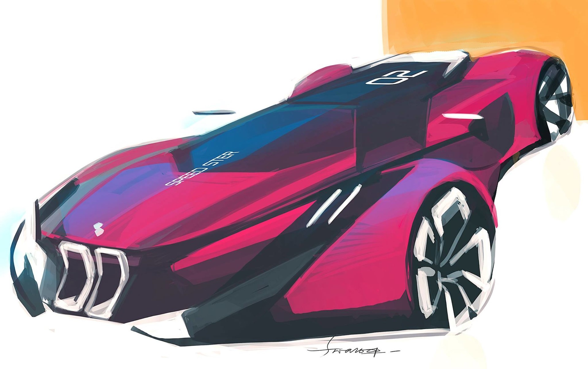 ArtStation - BMW Speedster