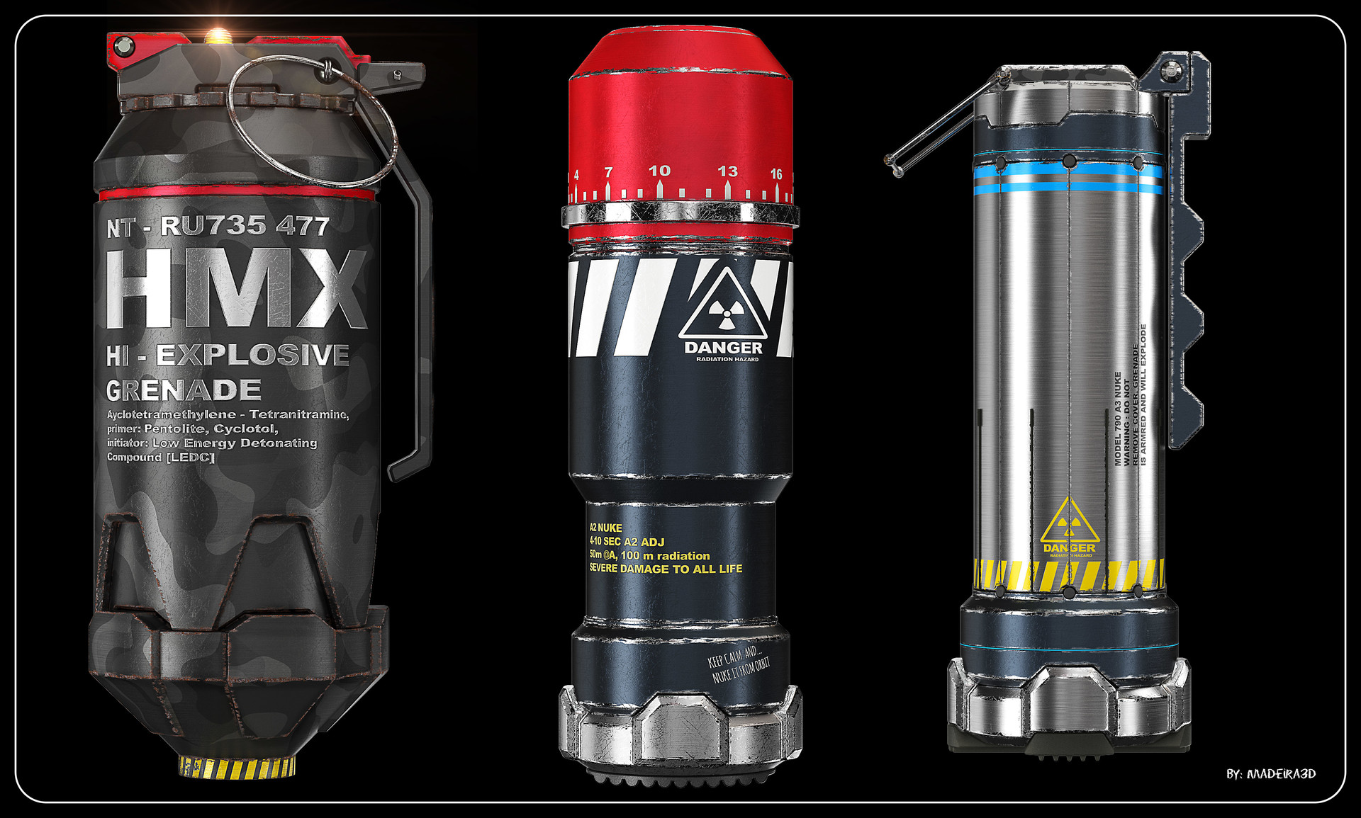 ArtStation - Thermal Grenades