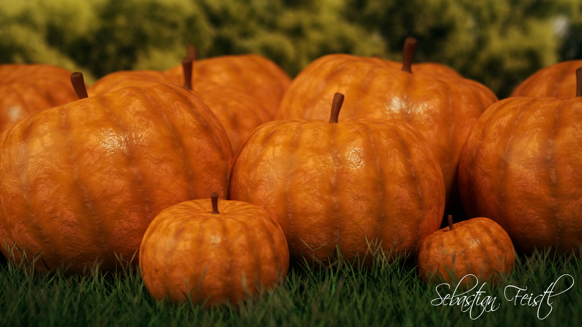 ArtStation - Pumpkin Render