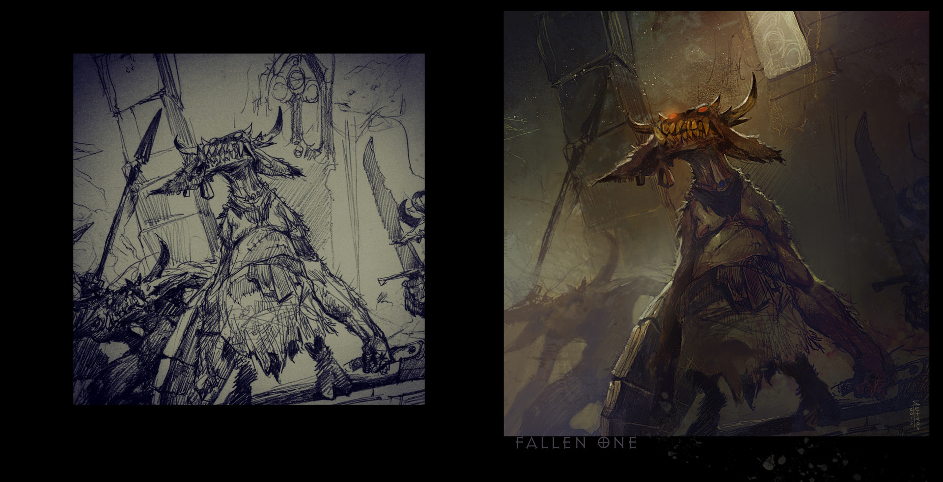 ArtStation - Fallen one