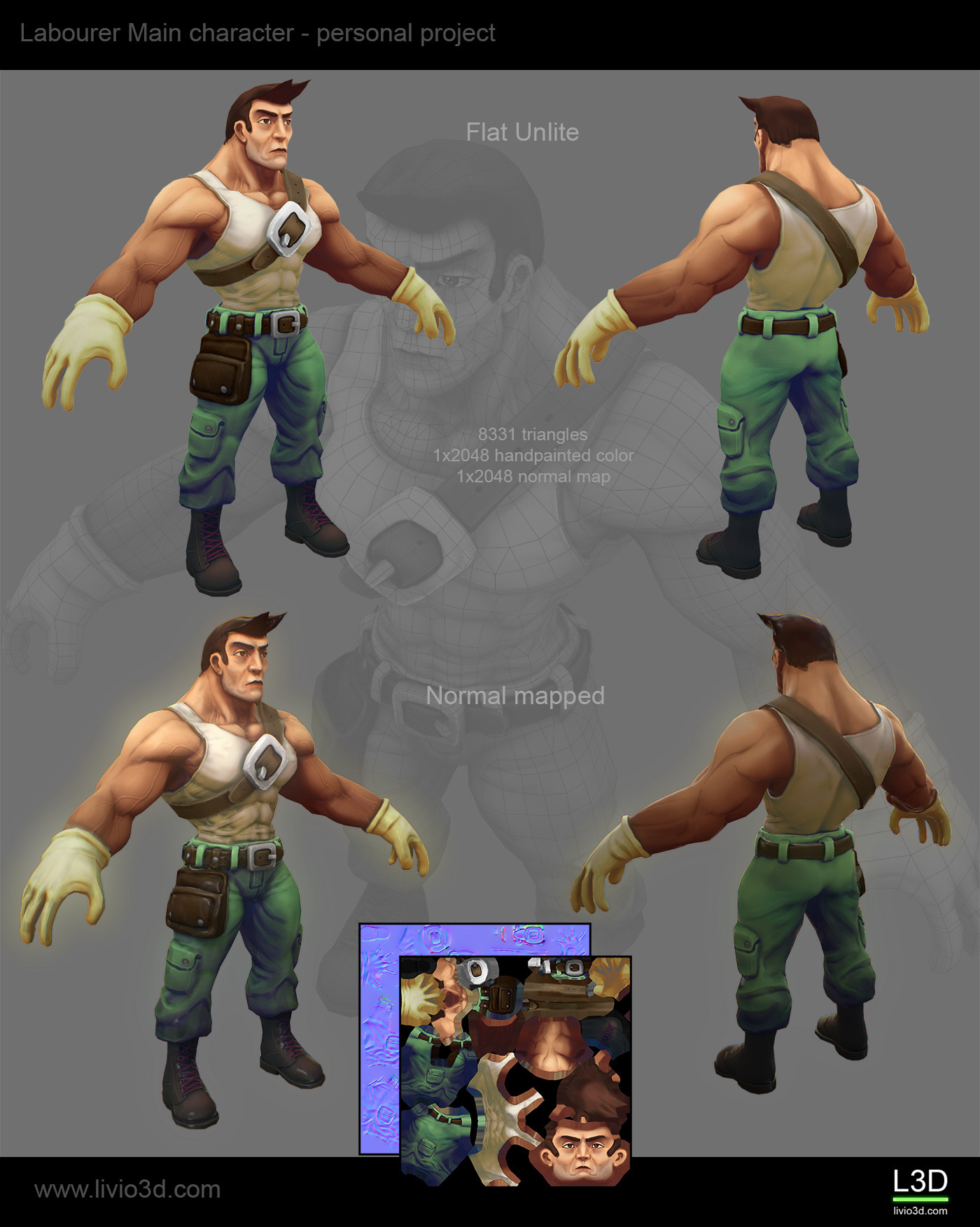 ArtStation - Brawler game Characters