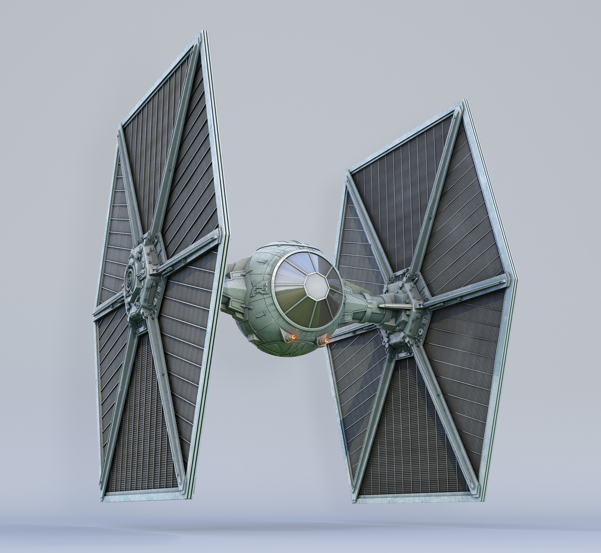 ArtStation - Tie Fighter