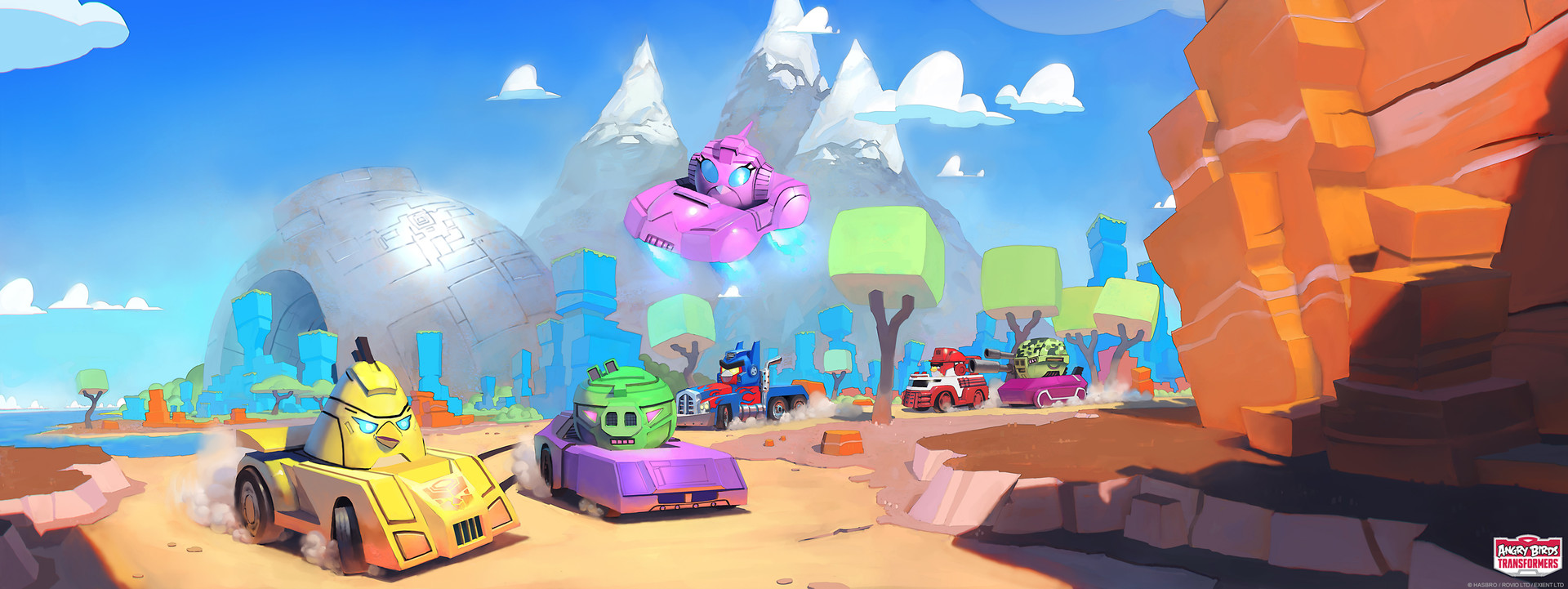 ArtStation - Angry Birds Transformers