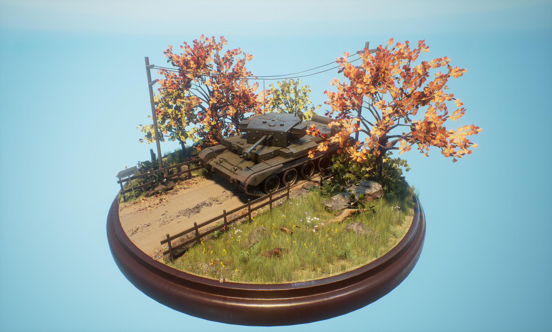 ArtStation - Cromwell Tank In Unreal