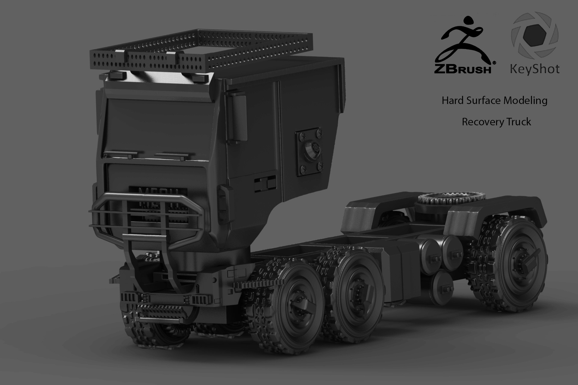 ArtStation - Recovery Truck